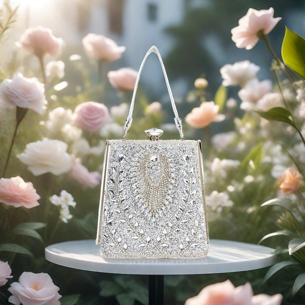 CO32020 SL Rhinestone Evening Purse - Savvy New York